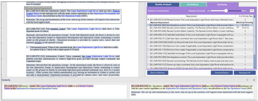 Automating the INCOSE Guide for Writing Requirements - QRA