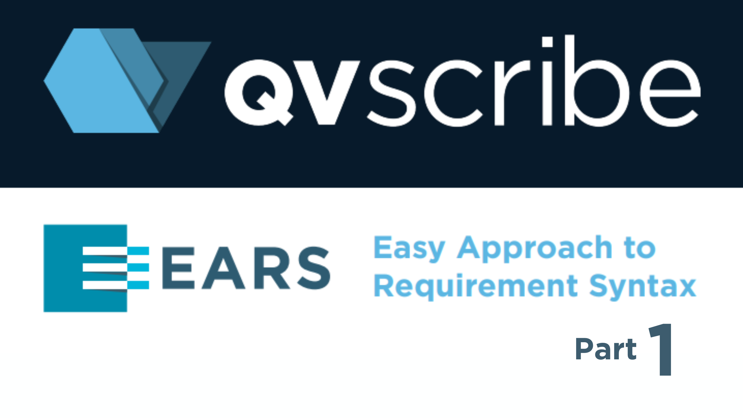 EARS - Templates Part 1 - QRA