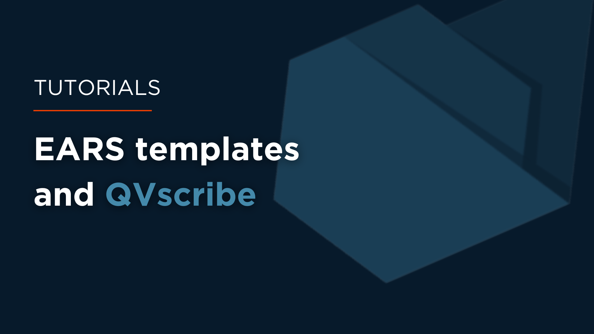 EARS templates and how they function in QVscribe - QRA