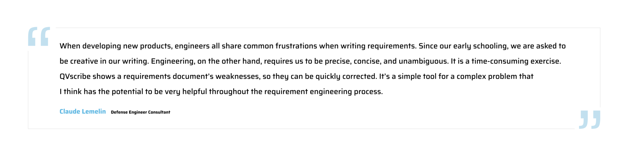 How to Write Requirements - QRA